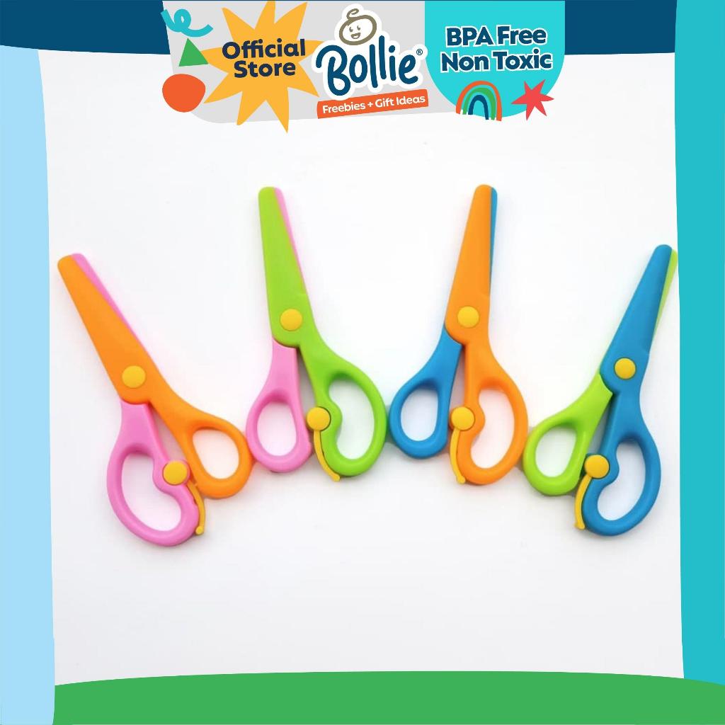 Bollie Baby First Step Safety Training Scissors for Kids | Shopee Philippines