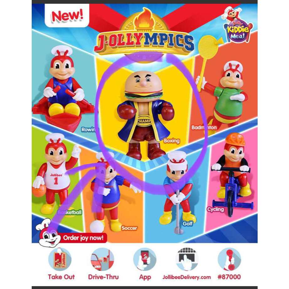 Champ Boxing _ Jollympics [Jollibee Kiddie Meal Toy, Sealed] | Shopee ...