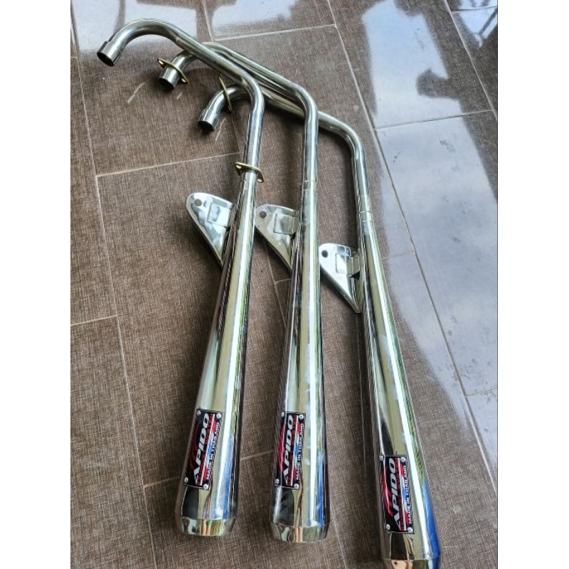 Stainless Chicken Pipe for TMX125/155 With Tatak | Shopee Philippines
