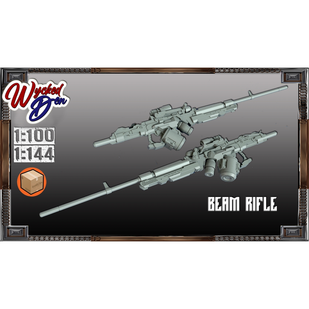 Gundam Beam Rifle Custom - 1/100 and 1/144 | Shopee Philippines