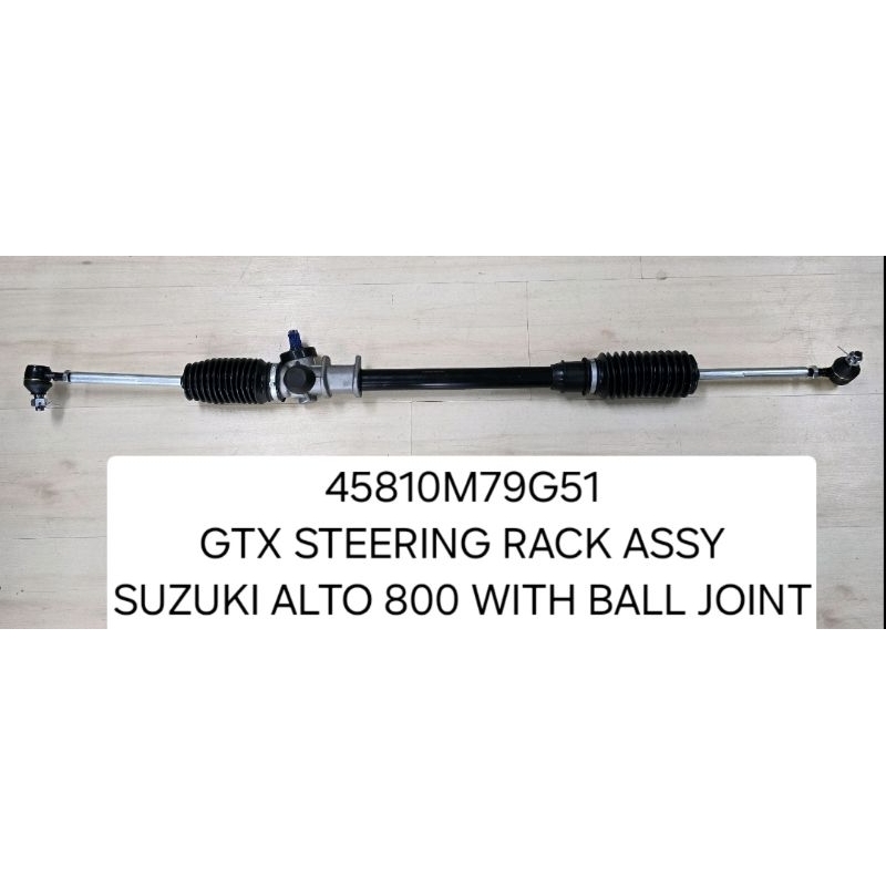 STEERING RACK ASSEMBLY SUZUKI ALTO 800 WITH BALL JOINT (2004-2009 ...