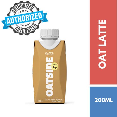 Oatside Coffee Oat Latte Oat Milk Pocket Packs 200mL x6, x12, x24 100% ...