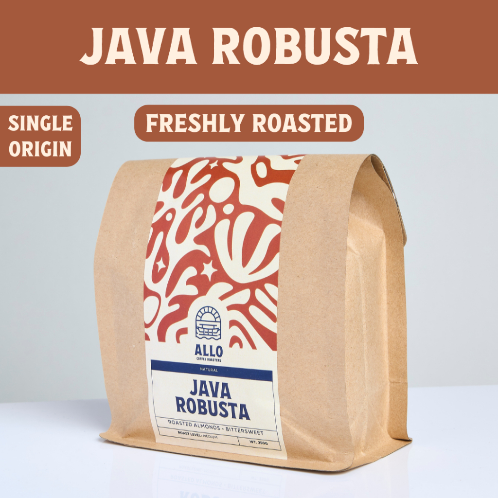 Java Robusta | Freshly Roasted Coffee beans | Allo Coffee Roasters ...