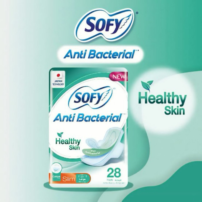 Sofy Anti Bacterial Sanitary Napkin 28 pads from UAE | Shopee Philippines