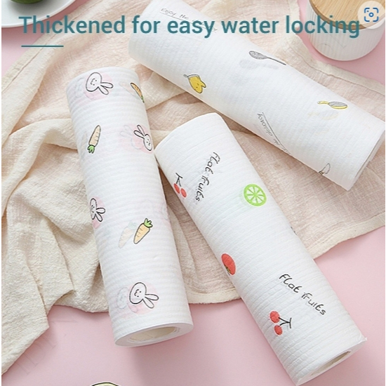 Disposable 50 Pulls Tissue Paper Kitchen Oil Absorbent Paper Towels ...