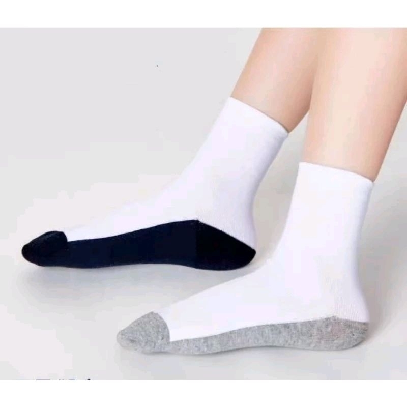 6paris Ankle Cotton Student socks for unisex | Shopee Philippines