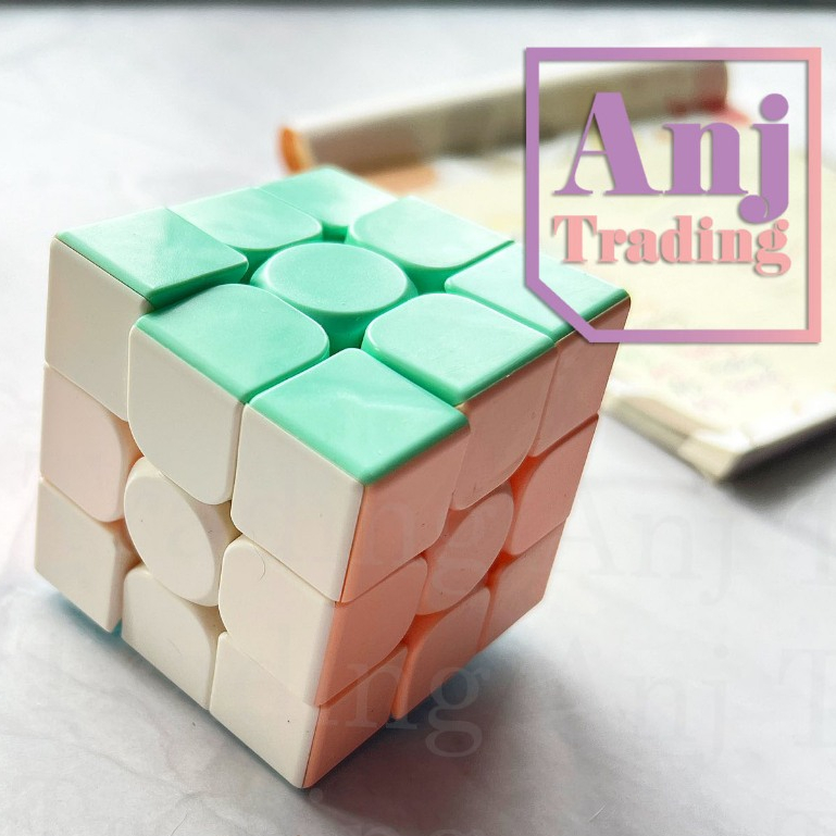 1 Pc Rubik's Cube Korea Hot Macaron Toy Cube Macaron Color Game ...