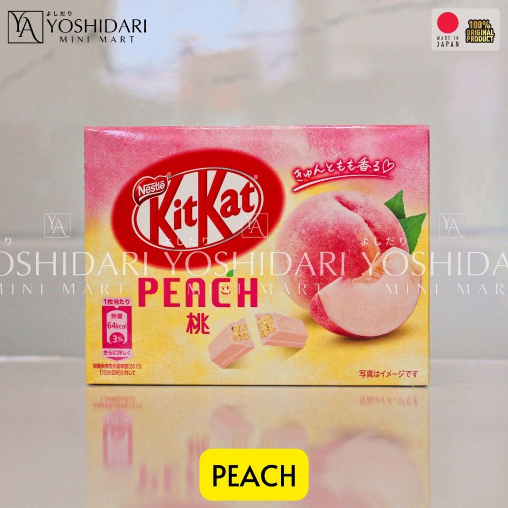 Kitkat Mini-Bar Peach Chocolate BOX | Shopee Philippines