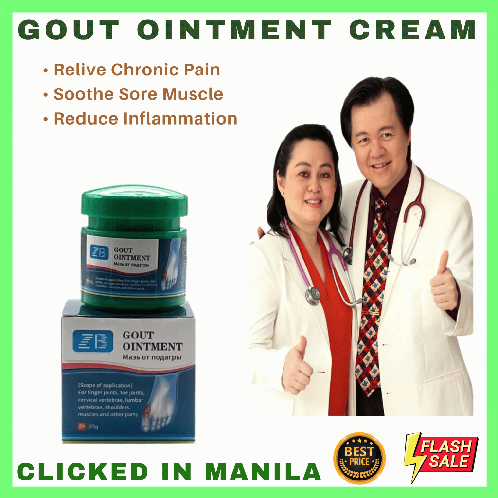 Gout Treatment Uric Acid Remedy - Original Gout Ointment Cream for ...