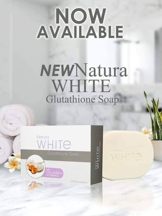 UNO NATURA WHITE GLUTATHIONE SOAP with COLLAGEN AND VITAMIN E 135g ...