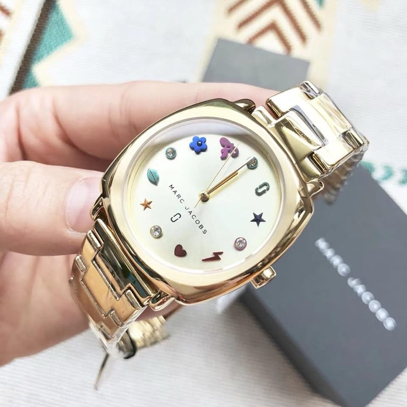 MARC JACOB Square stainless steel watch | Shopee Philippines