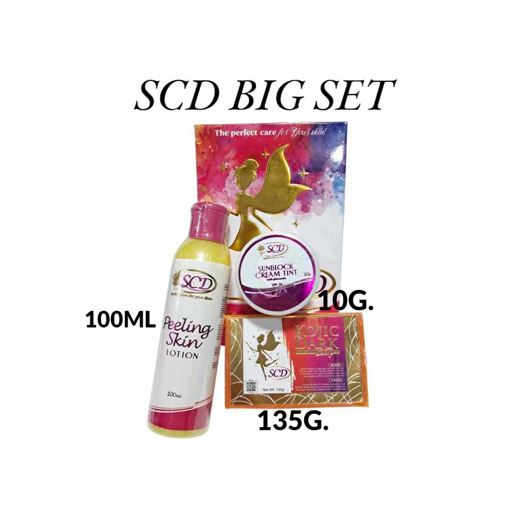 SCD SKIN PEELING LOTION BIG SET | Shopee Philippines