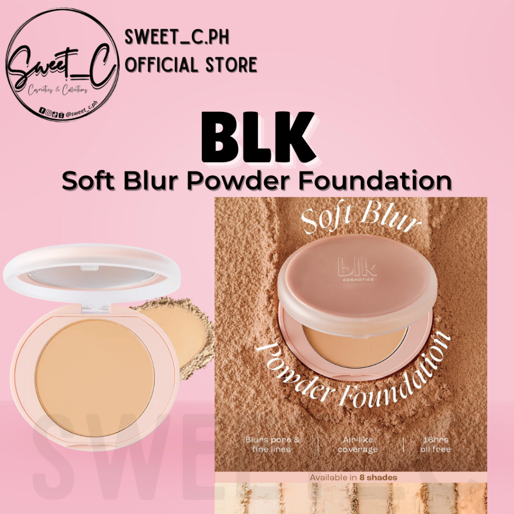 Blk Cosmetics Daydream Soft Blur Powder Foundation | Shopee Philippines