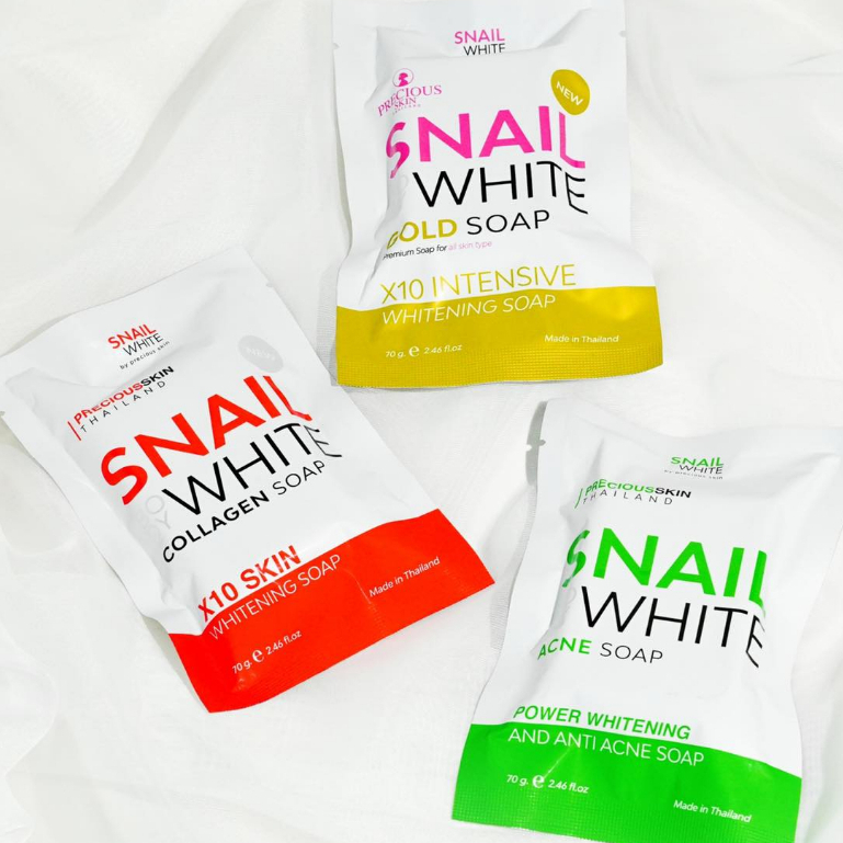 SNAIL WHITE SOAP 70g - Thailand Best Selling Product | Shopee Philippines