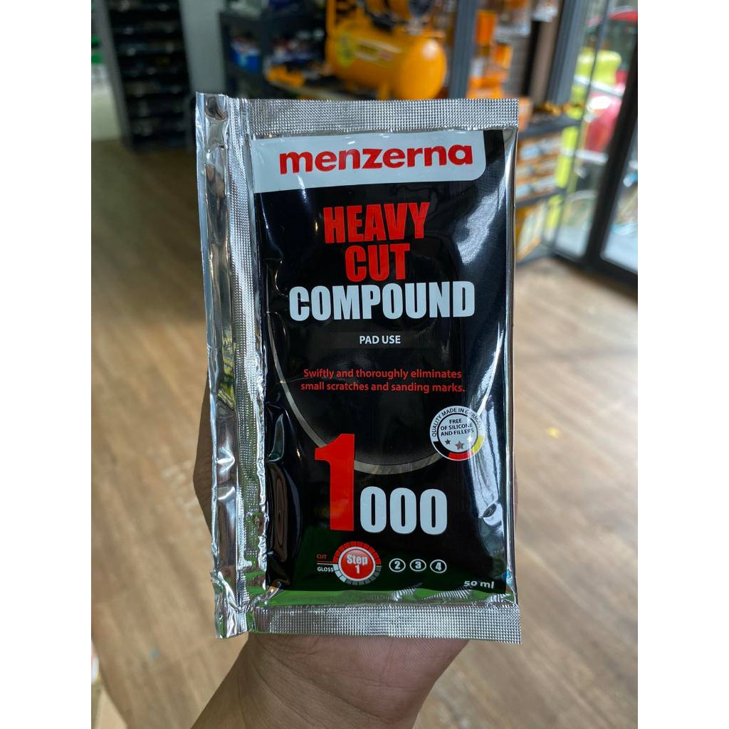 Menzerna Heavy Cut Rubbing Compound 50ml (Sachet) | Shopee Philippines