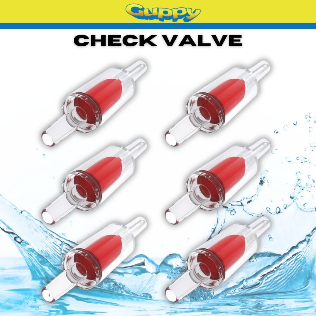 1 Piece Aquarium Check Valve For Air Pumps Silicone Hose One Way Non ...