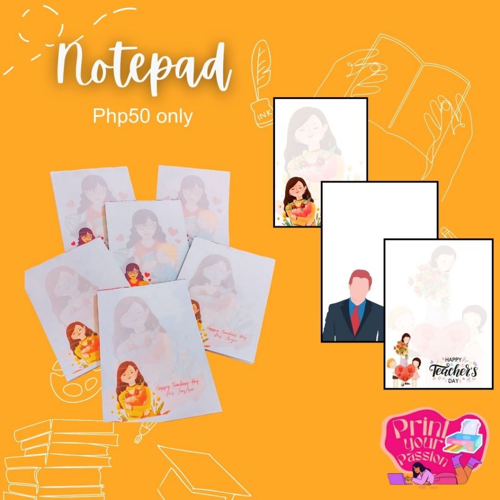 Teacher's day notepad | Shopee Philippines