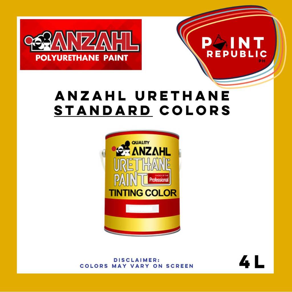 Anzahl Urethane Paint Colors - Standard Colors - 4L COLOR ONLY | Shopee ...