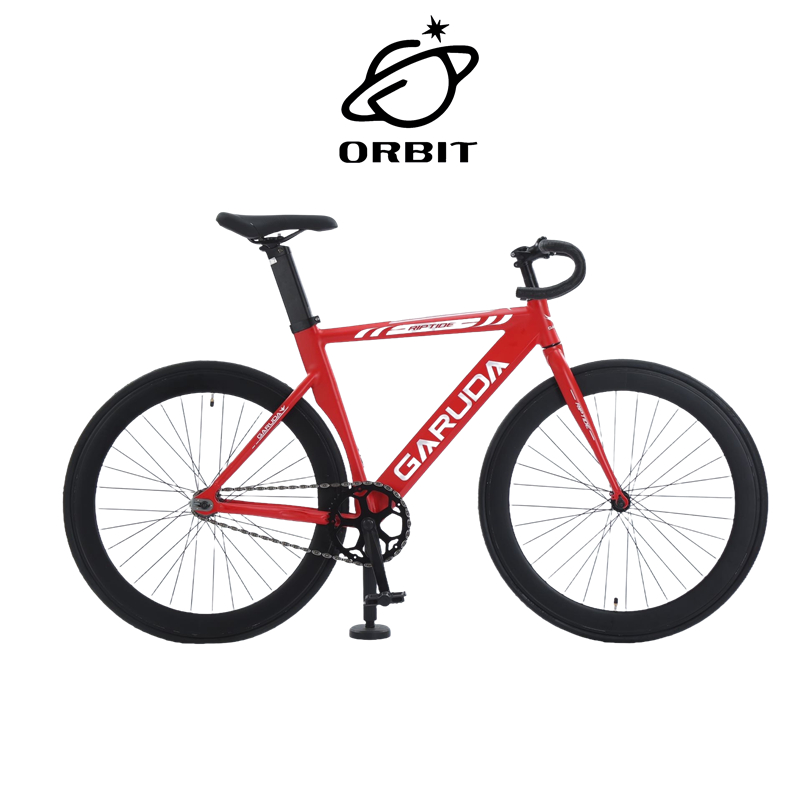Garuda Riptide Fixed Gear Bicycle New Alloy All Black Kit | Shopee ...