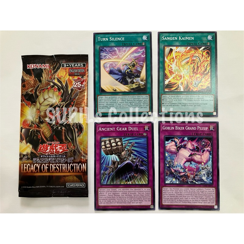 YuGiOh! OCG AE Legacy Of Destruction LEDE (N) (Spells & Traps) | Shopee Philippines