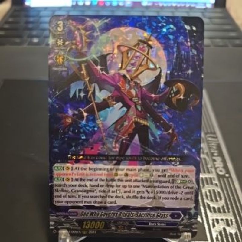 ONE WHO GOVERNS RITUALS, SACRIFICE GLASS RRR DZBT03 CARDFIGHT VANGUARD ENGLISH | Shopee Philippines