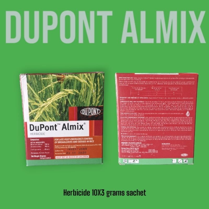 DUPONT ALMIX Herbicide 30grams (10X3 grams sachet) | Shopee Philippines