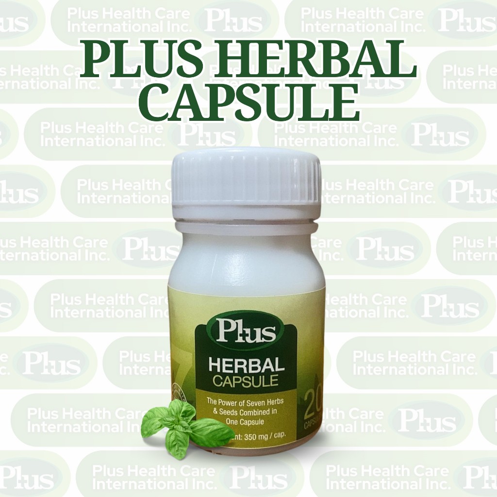 PLUS HERBAL CAPSULE FOOD SUPPLEMENT | Shopee Philippines