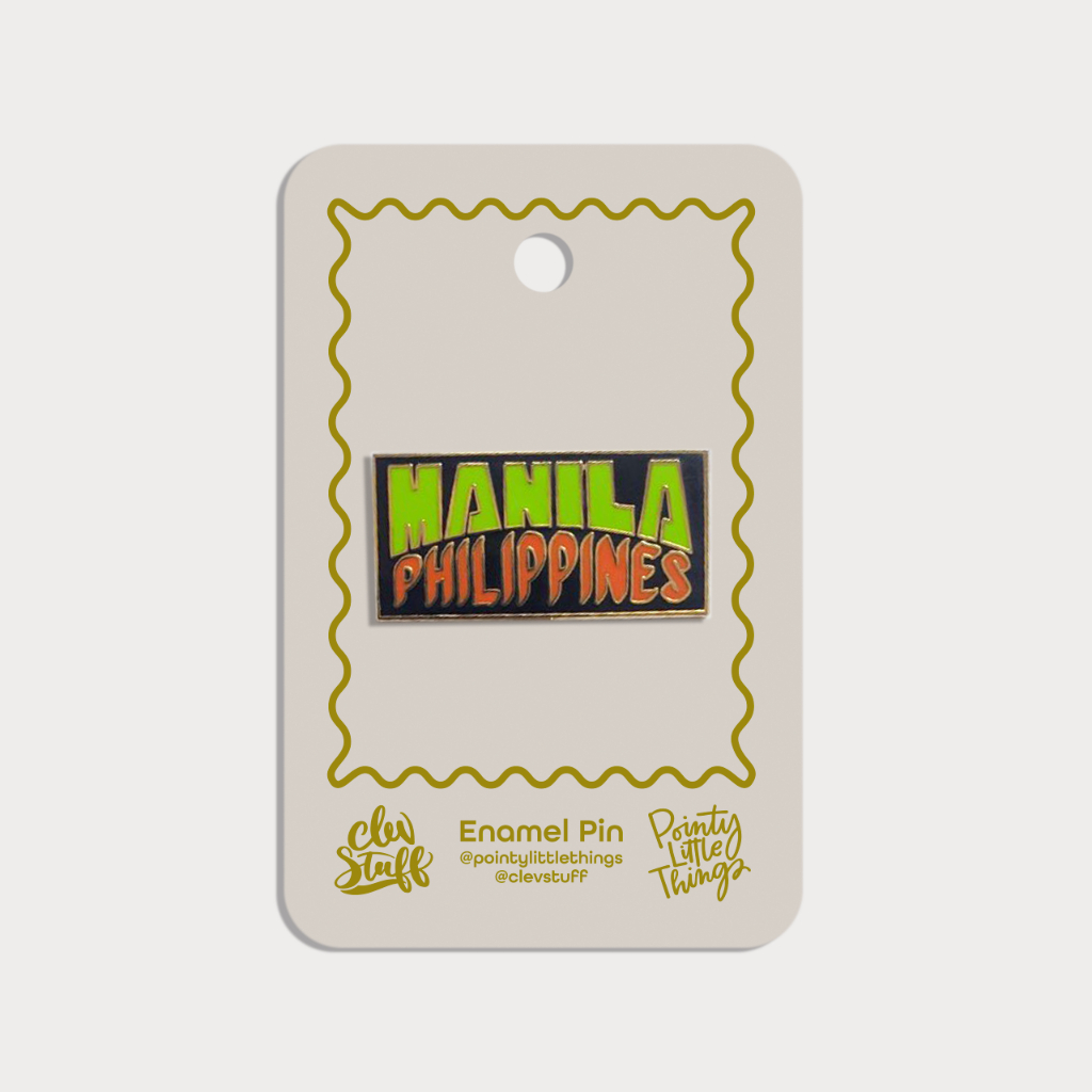 Manila, Philippines Enamel Pin | Shopee Philippines