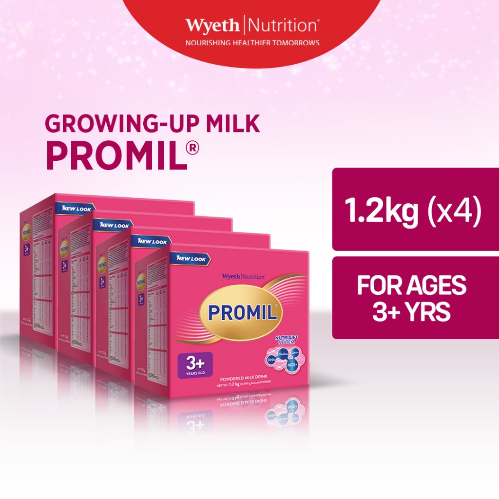 PROMIL FOUR Powdered Milk Drink for Pre-Schoolers 3 to 5 Years Old 4 ...