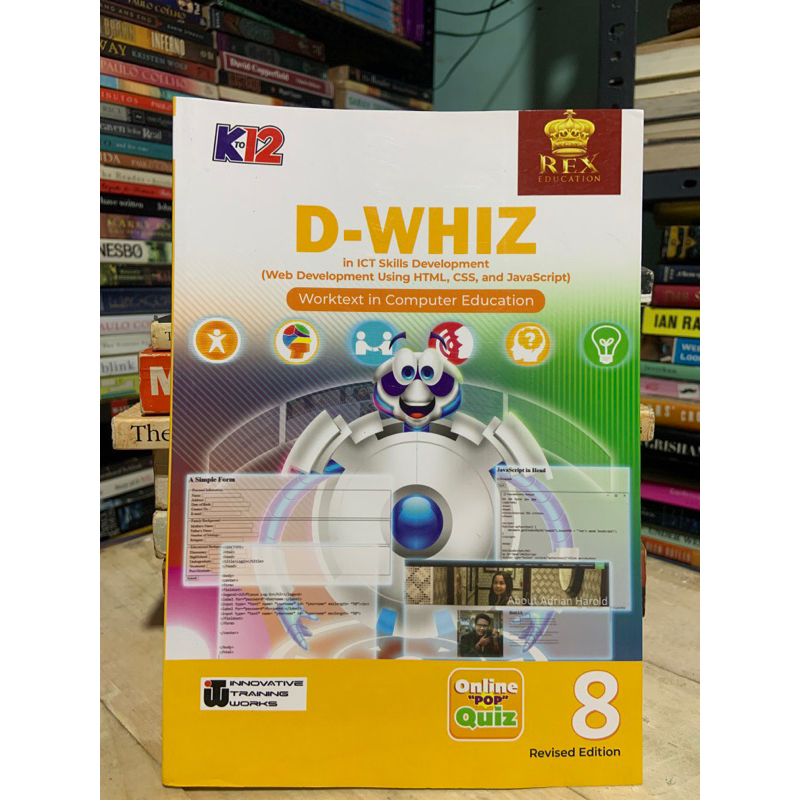 D-WHIZ in ICT SKILLS DEVELOPMENT GRADE 8 (2021 REV ED) | Shopee Philippines