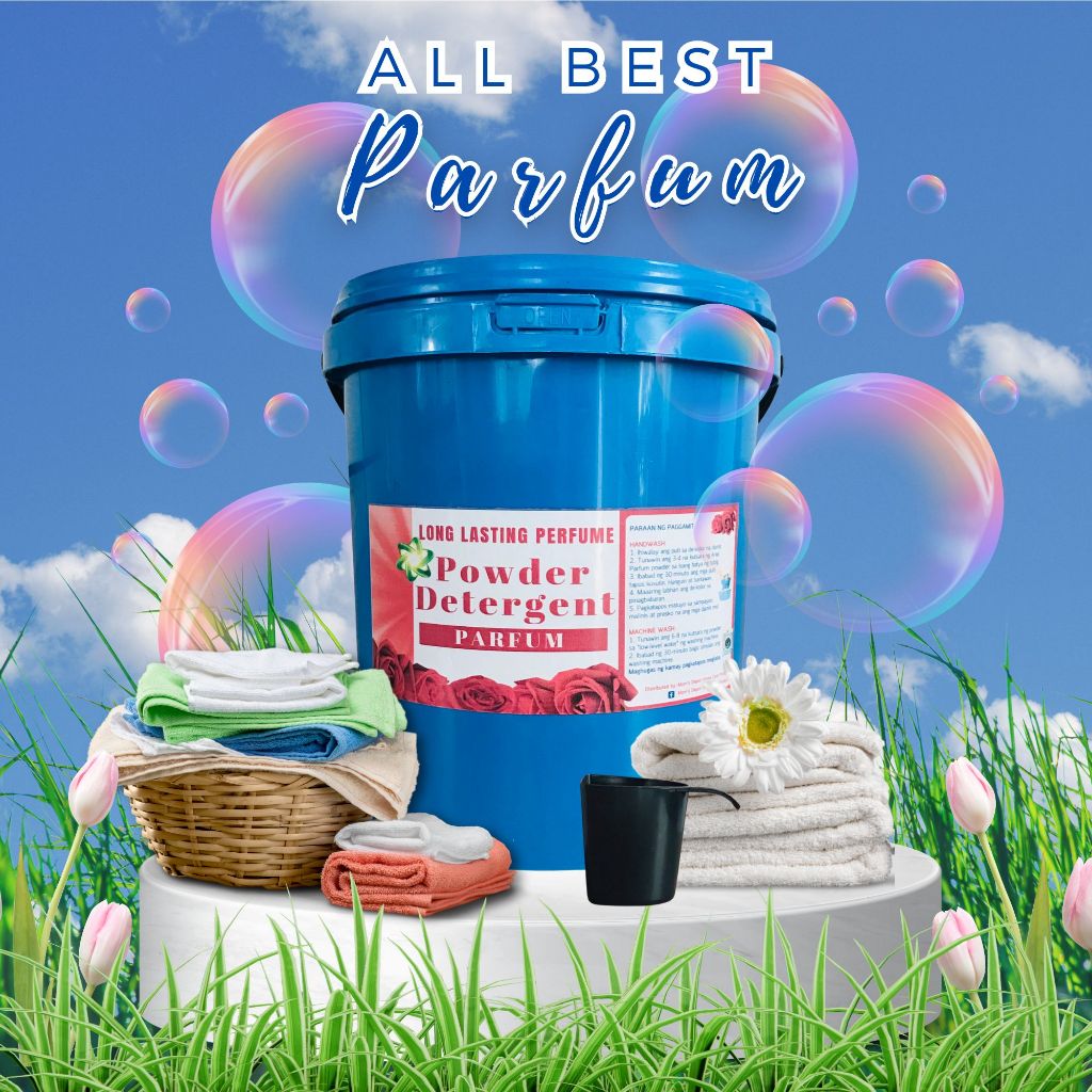 ALLBEST PARFUM POWDER DETERGENT 3 KGS | Shopee Philippines
