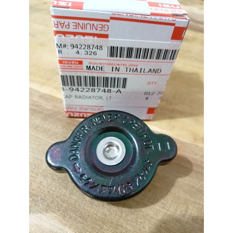 108kpa RADIATOR CAP ISUZU CROSSWIND, DMAX, MUX, SPORTIVO, ALTERRA ...