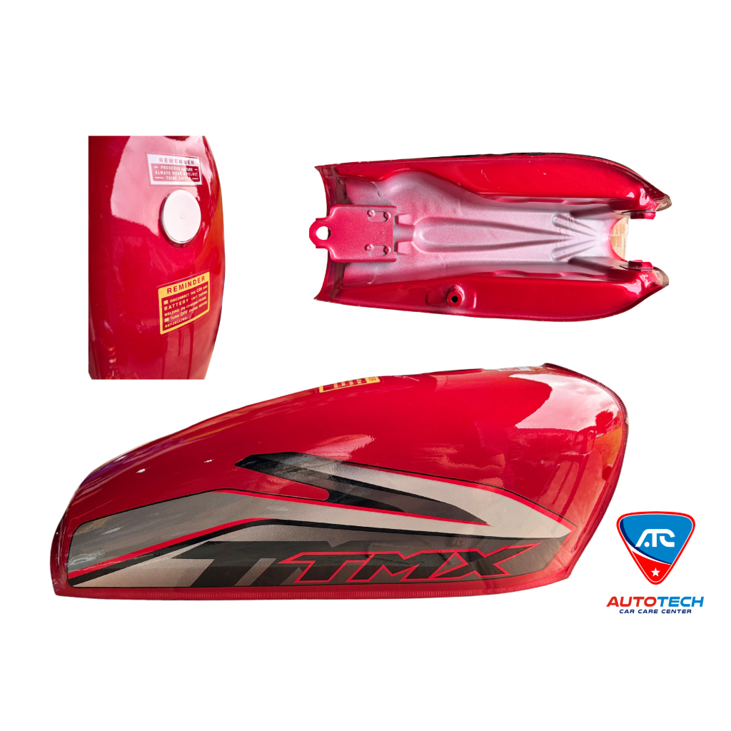 SLV TMX FUEL TANK BLACK / RED | Shopee Philippines