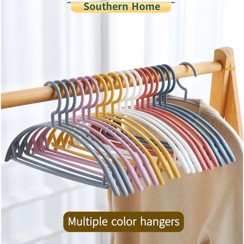 Non-marking Hangers T-Shirt Sweater Coat Narrow Hangers Non-Slip ...