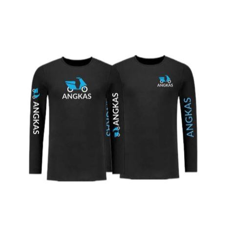 Angkas Longsleeves Drifit Tshirt Dri-fit Shirt tops | Shopee Philippines