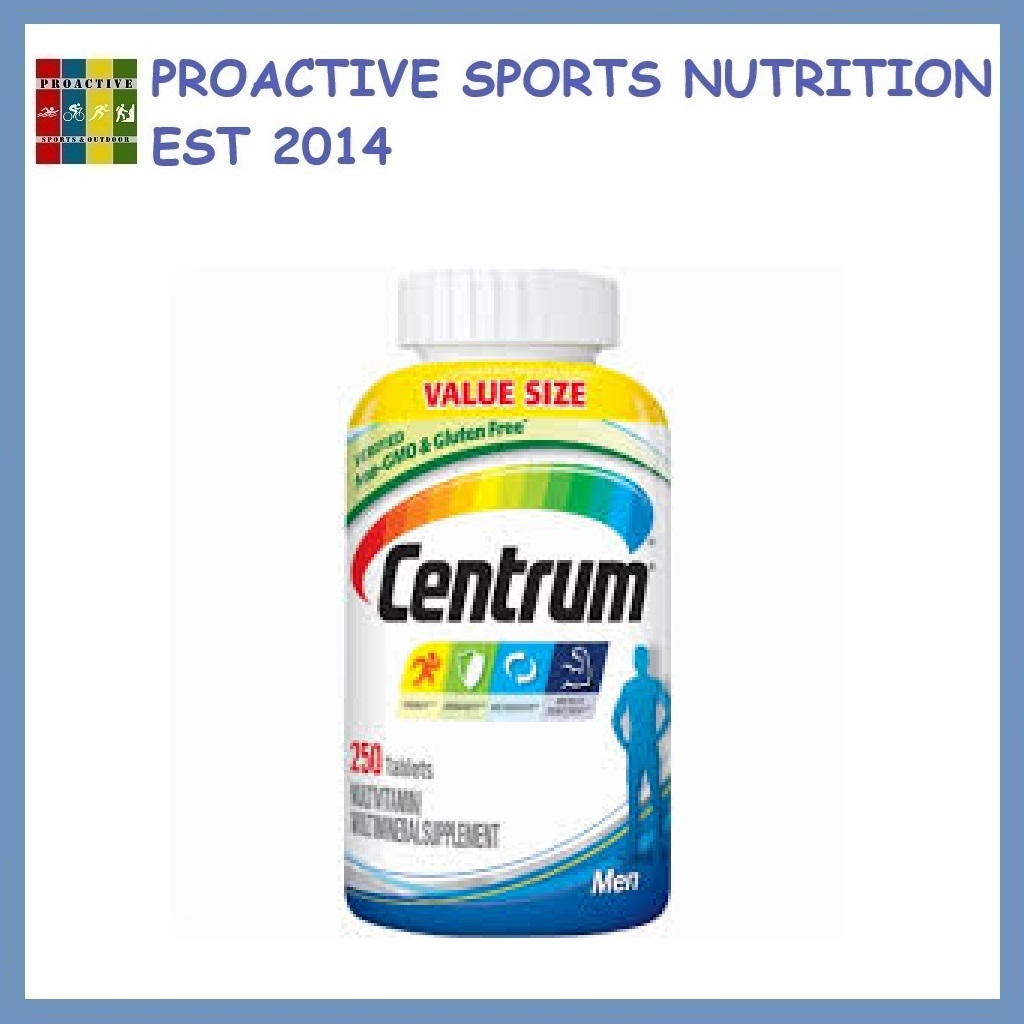 Centrum Men New Look, 250 Tablets, expiry 10/2025 | Shopee Philippines
