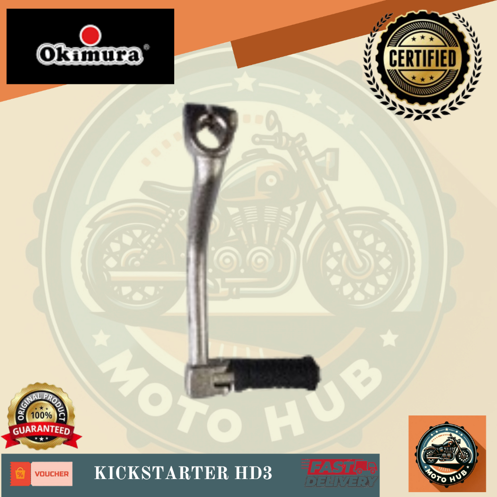 Original Okimura Kick Starter Arm Assy. for HD3 | Shopee Philippines