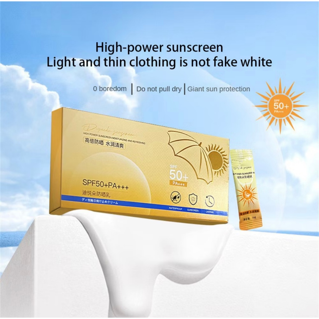 SPF50+ Sunscreen Cream UV Protection Premium Brightening Sunblock Cream ...