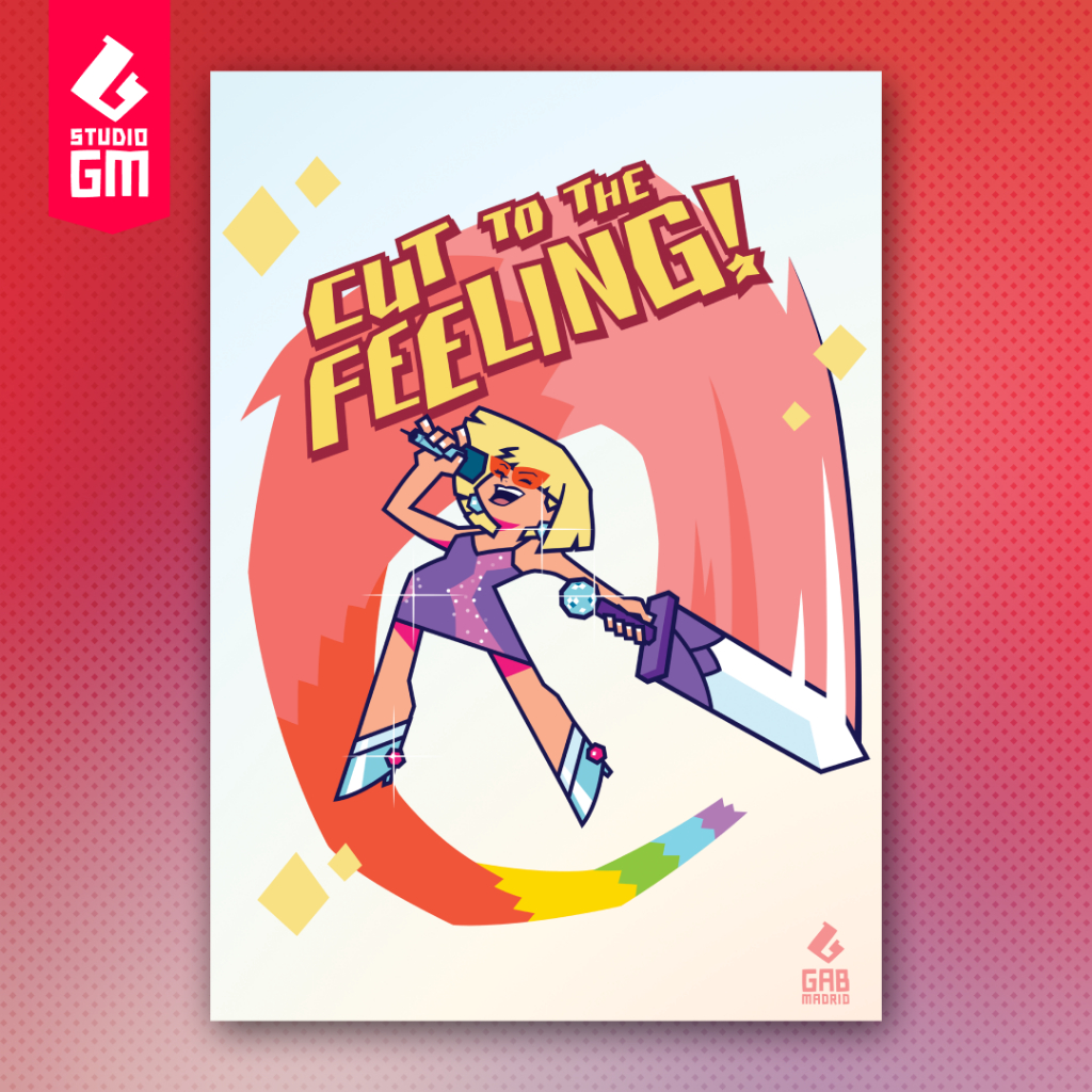 Carly Rae Jepsen Cut to the Feeling Cartoon Rainbow Sword | Shopee ...