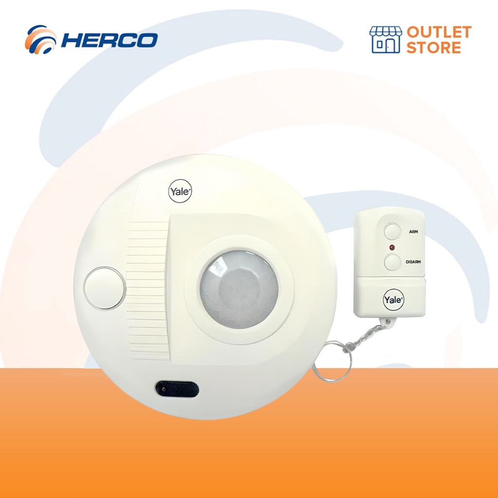 Yale SAA5050 Ceiling PIR Alarm W/ RC CA68 INV-NFM (Minimal Damage in ...