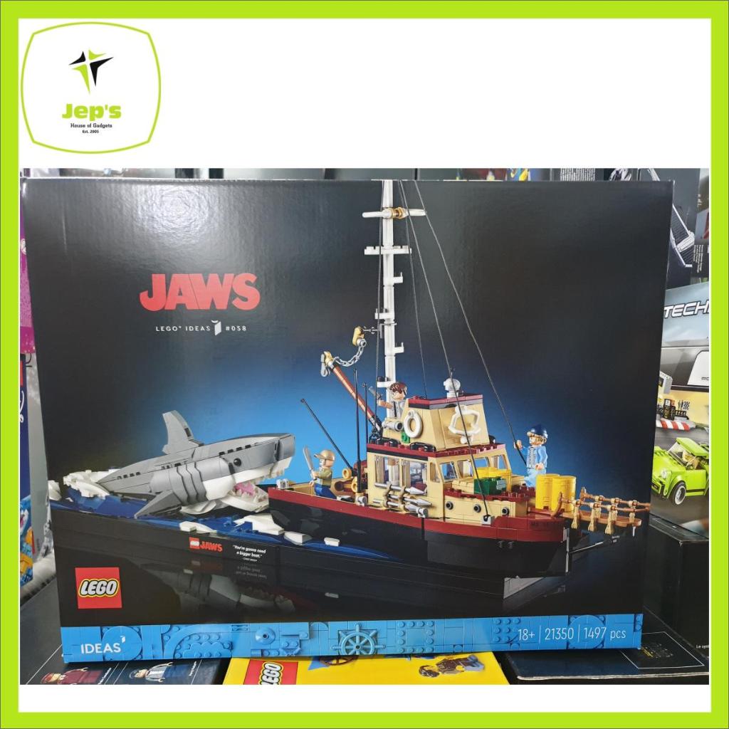 Lego Ideas 21350 Jaws (2024) | Shopee Philippines