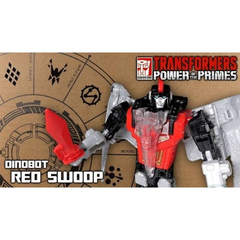 TRANSFORMERS GENERATIONS SELECTS POWER OF THE PRIMES DELUXE CLASS RED ...