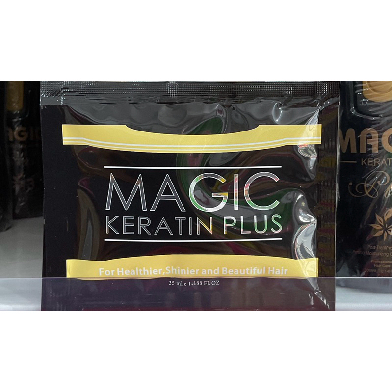 MAGIC Keratin Plus Treatment Sachet 35ml | Shopee Philippines