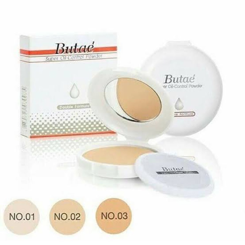 Butae Super Oil Control Face Compact Foundation Powder Spf25 Sun ...