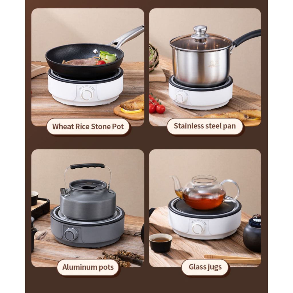 Split Burner Electric Induction Cooker Stove 20cm | Shopee Philippines
