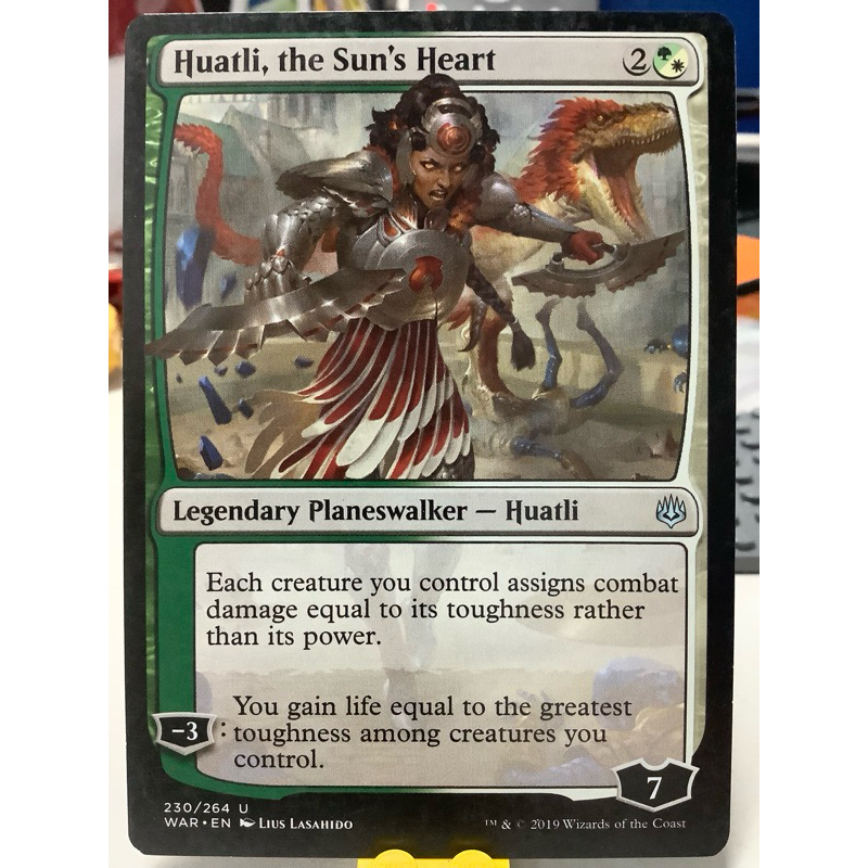 MAGIC: The Gathering - Huatli, the Sun’s Heart (War of the Spark ...