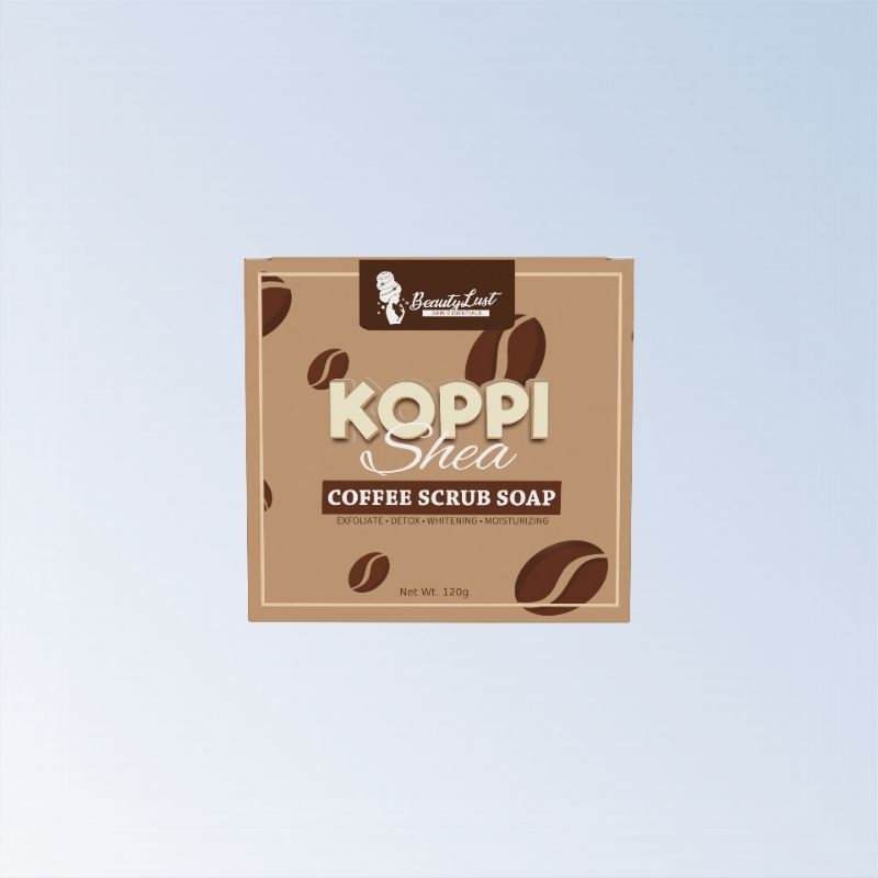 1pc Koppi shea coffee scrub soap by Beautylust 120g | Shopee Philippines