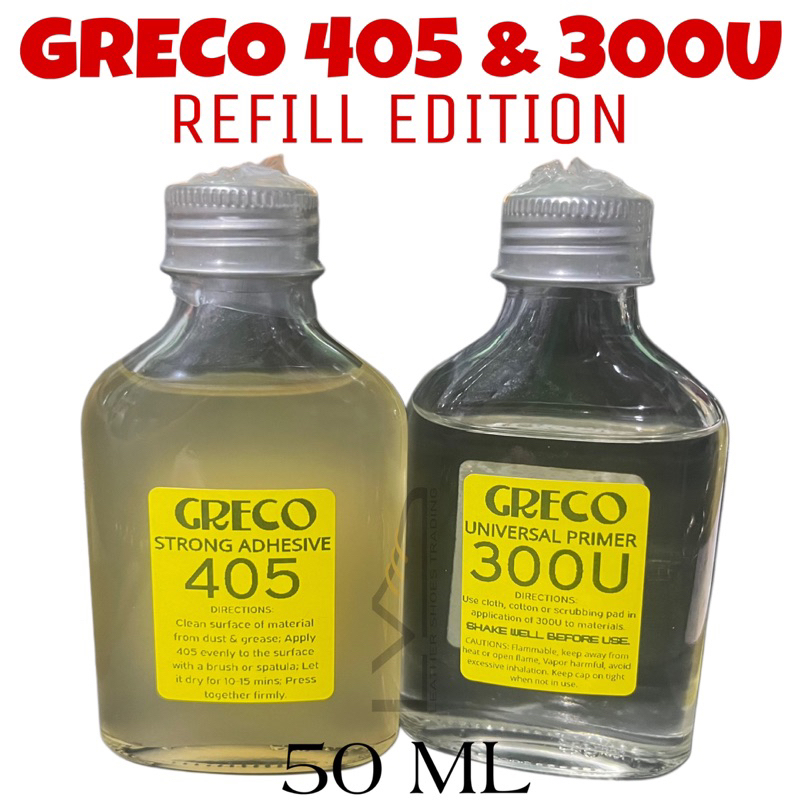Greco 405 300U refill Shoe soles adhesives Universal primer | Shopee ...