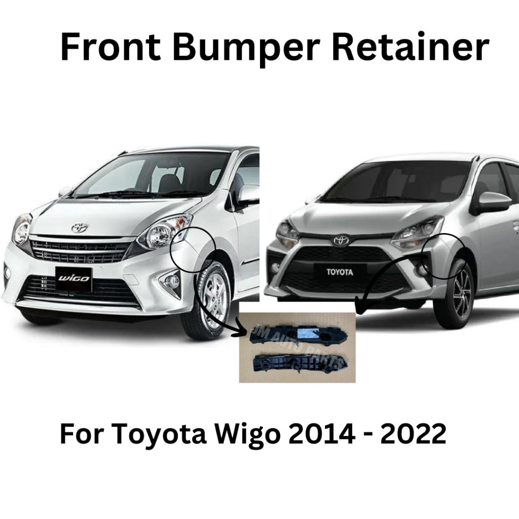 Genuine Toyota Wigo 2014 - 2022 Front Bumper Bracket / Support ...