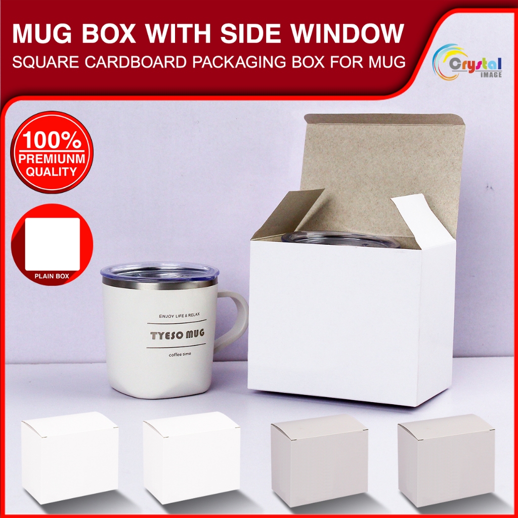 Plain Mug Box 50pcs | Plain White Mug Box | 11oz Mug Box | Gift Box ...